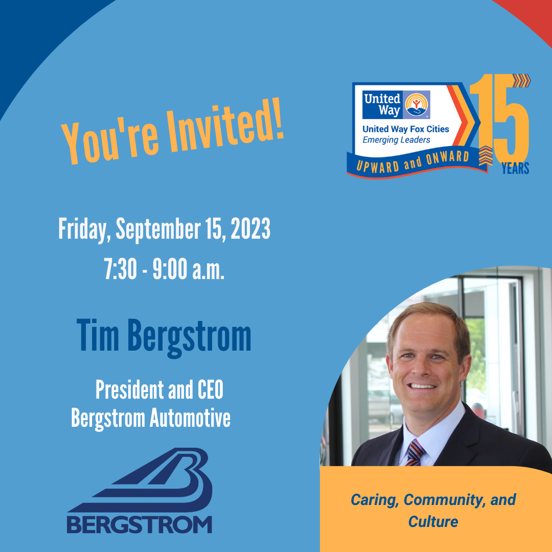Emerging Leaders TELTalk with Tim Bergstrom - United Way Fox Cities