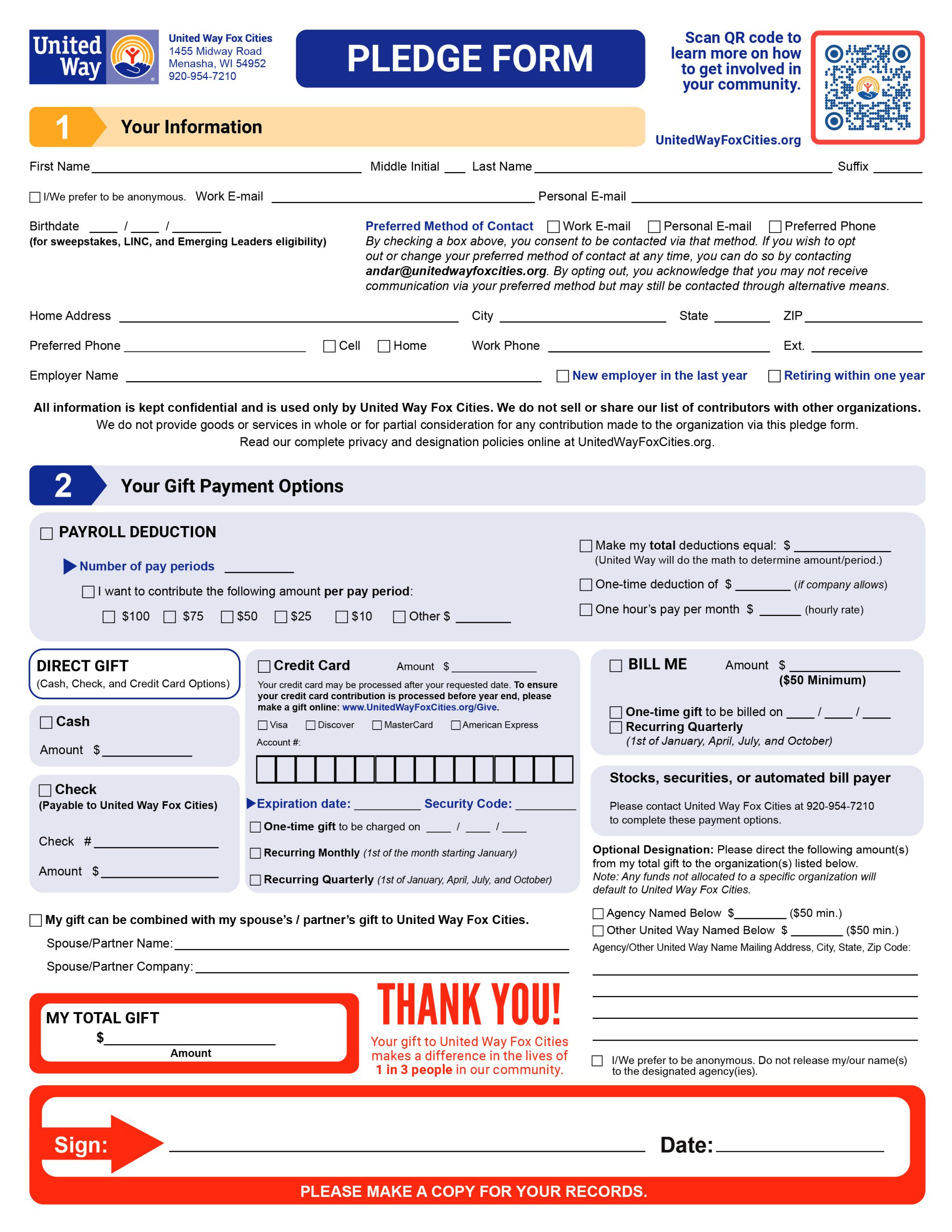 Campaign - United Way Fox Cities